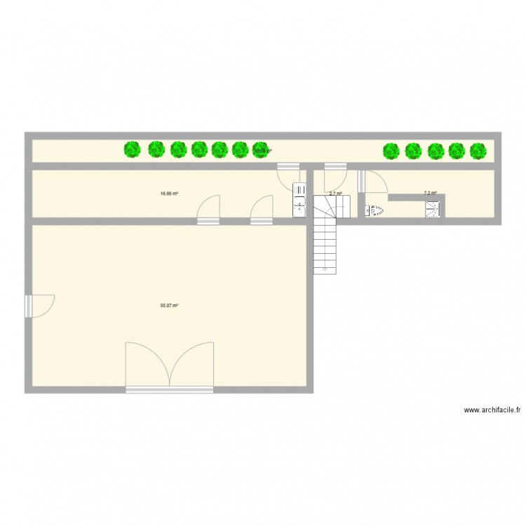 arche - Plan dessiné par Julien Patey