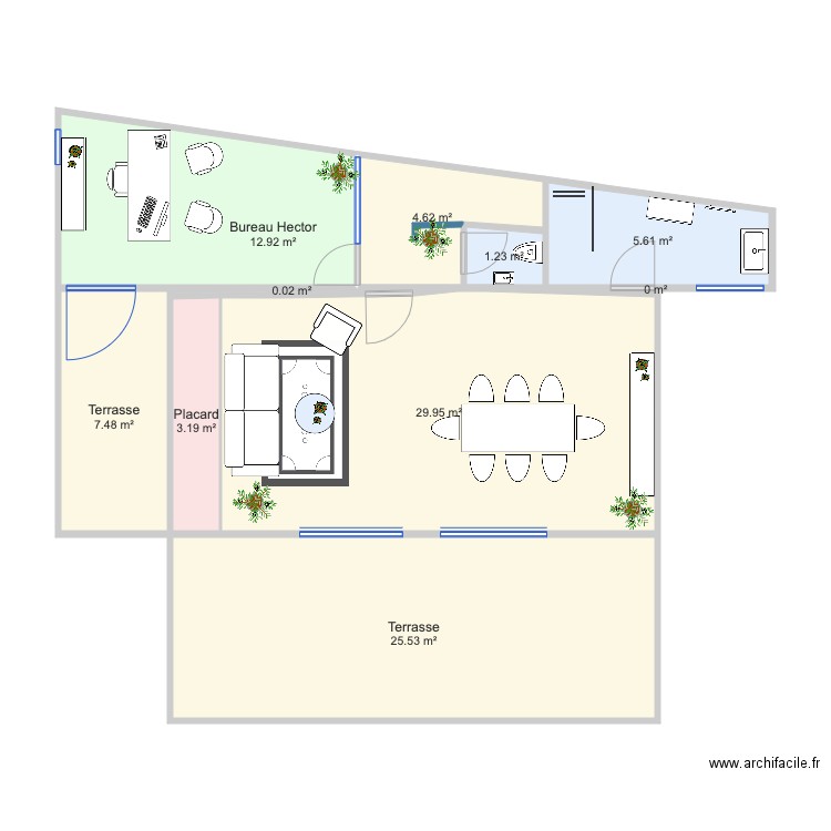 Plan – Plan Bureau – Par hector17 ️ | ArchiFacile
