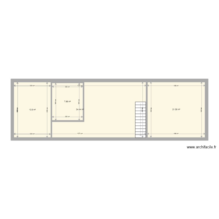 amenagement comble - Plan dessiné par vicou88