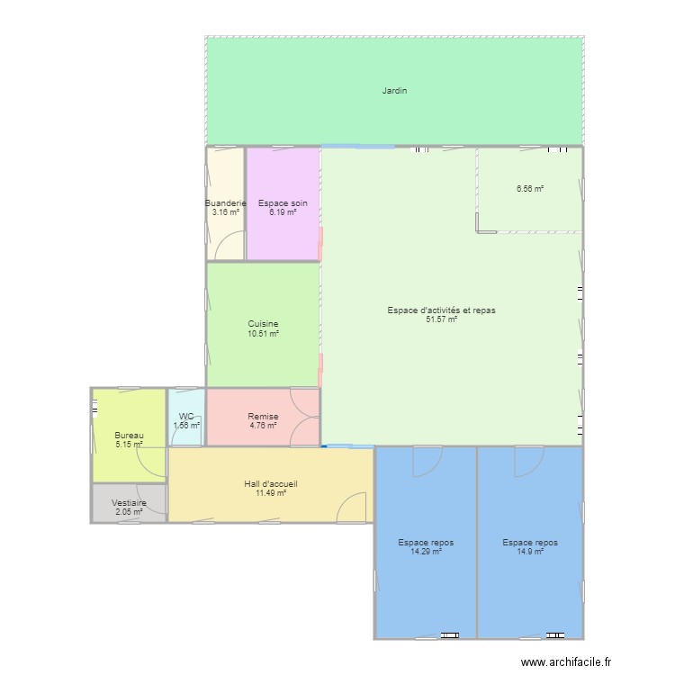 Plan – Vue d ensemble – Par LisaSch... ️ | ArchiFacile