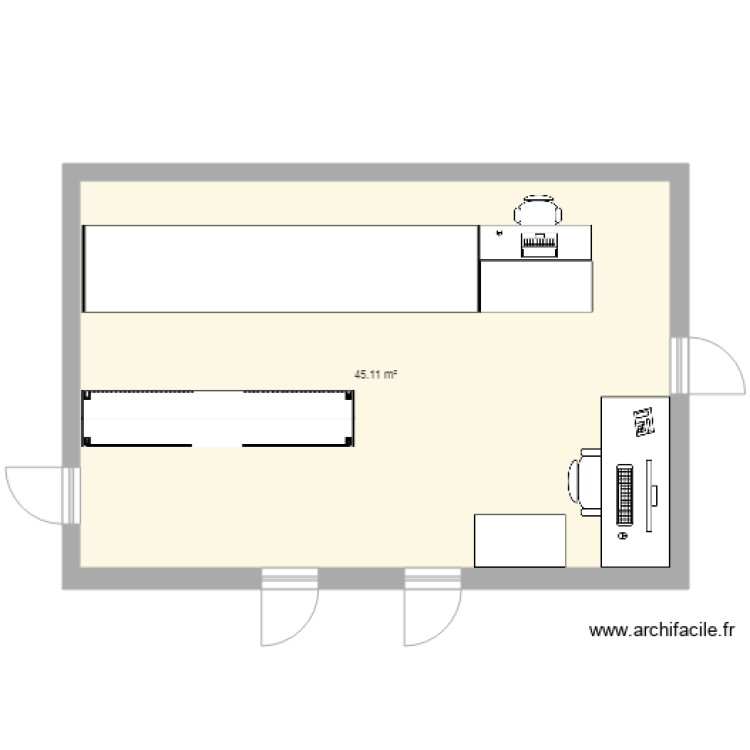 Plan – Projet de bac – Par cassandravallauri ️ | ArchiFacile