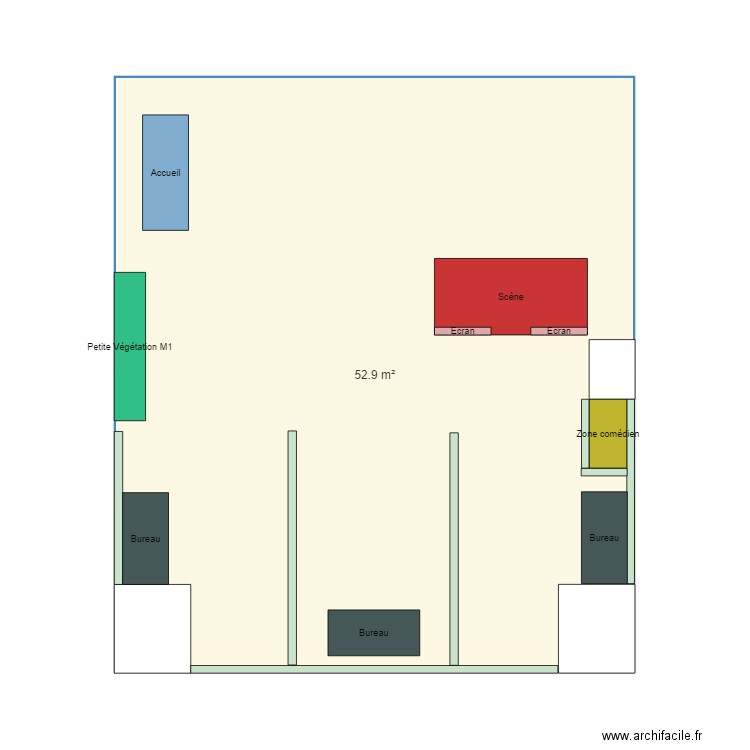 Vivatech - Plan dessiné par HugoSil