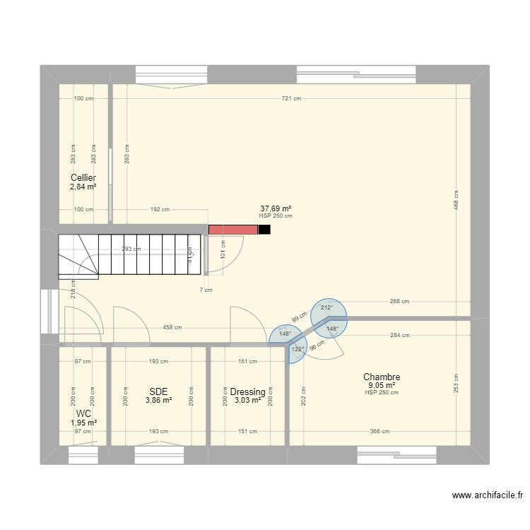 RDC - Plan dessiné par Asuma