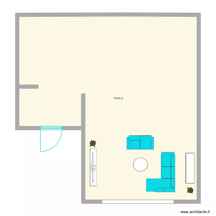 Plan 1 134 m² – Sidou – Par SidouTou ️ | ArchiFacile