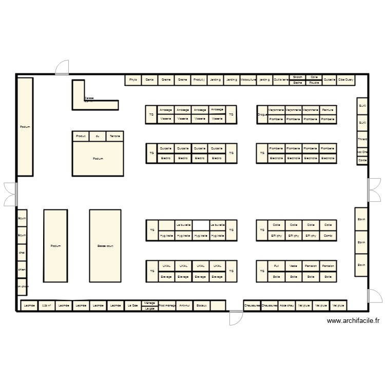 mAGA - Plan dessiné par lbseu