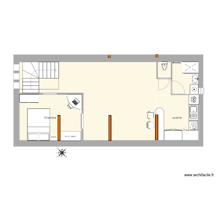 plateau - Plan dessiné par do73