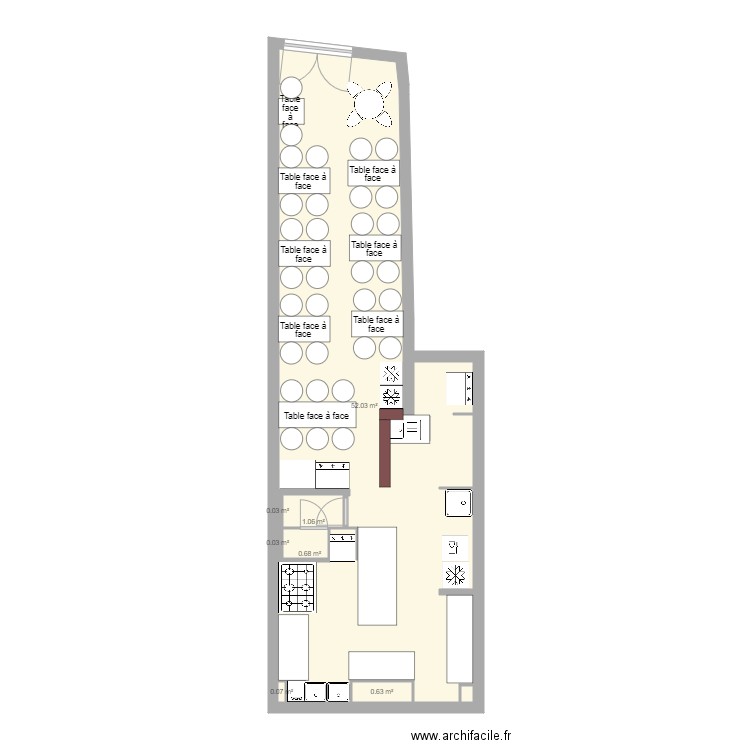 Resto - Plan dessiné par Stef0111