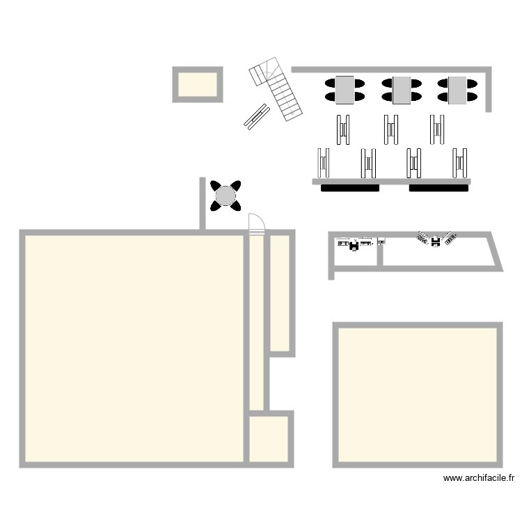 implantation mcdo - Plan dessiné par papaques