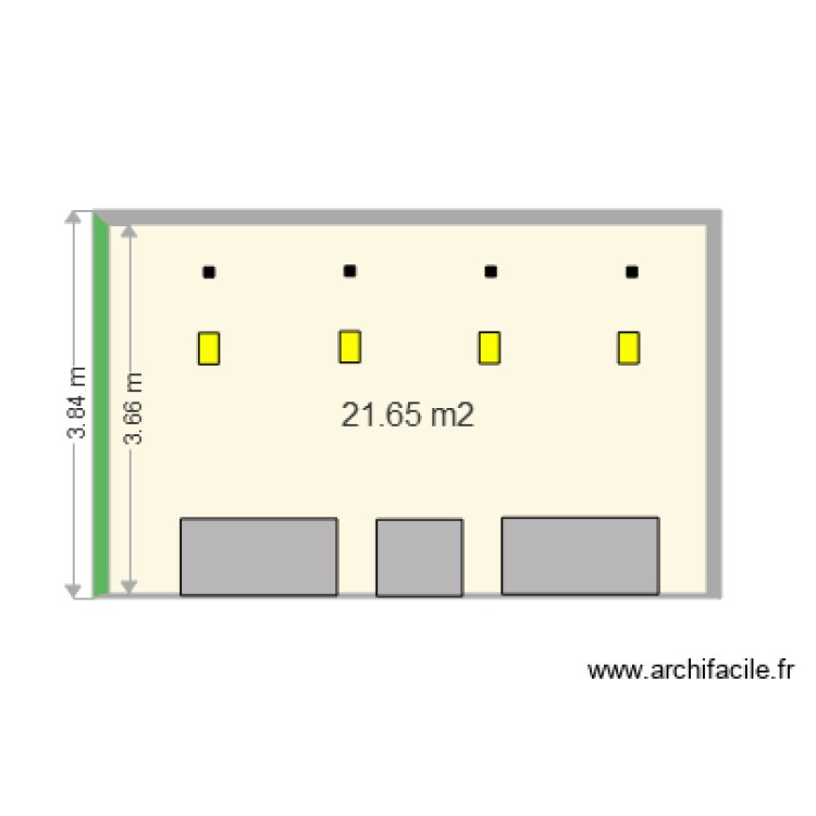 Plan – Tablar Luminaire – Par Pelliz ️ | ArchiFacile