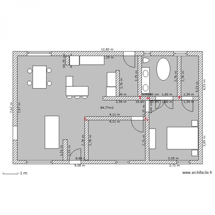 place fortin #4 - Plan dessiné par fulgore