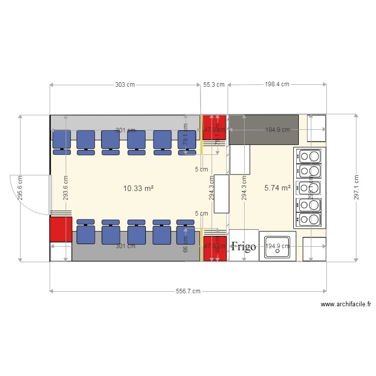 resto - Plan dessiné par colletjf