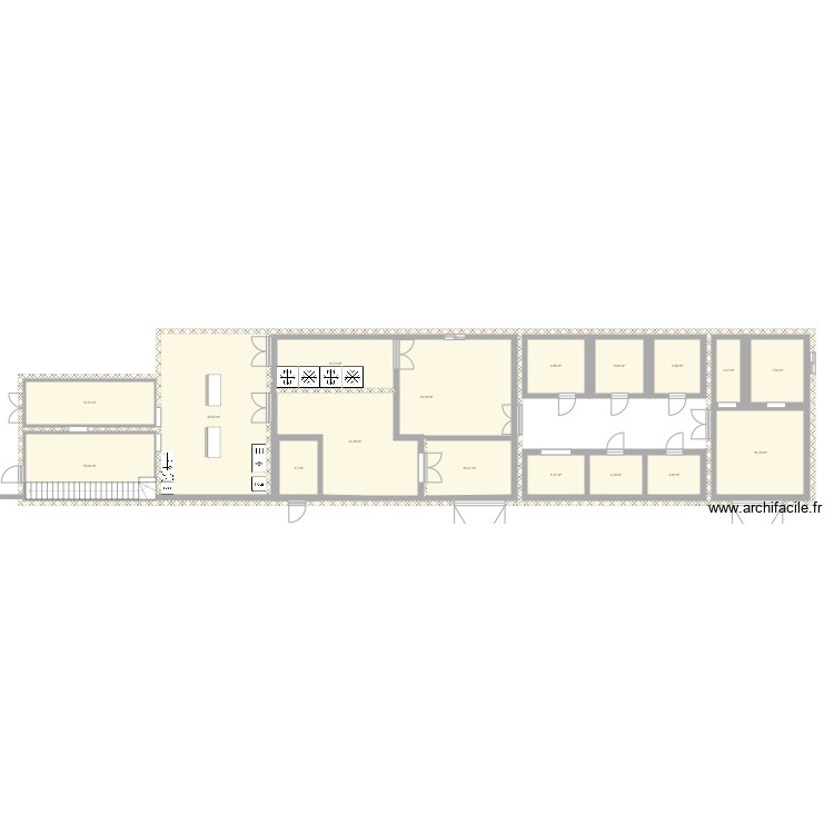Plan Breuil En Auge - Plan 18 pièces 286 m2 dessiné par Alexandre ...