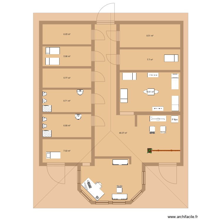 PAF - Plan dessiné par felo57