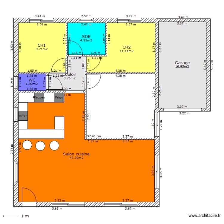 ROYAN - Plan dessiné par Franck Penaud