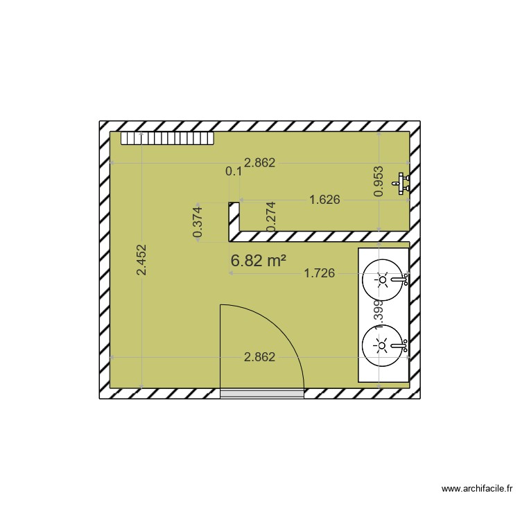 Plan – Plan douche italienne – Par Robert Dessy... ️ | ArchiFacile