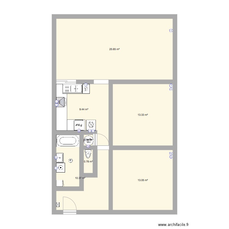 Aménagement plateau - Plan dessiné par Ced-Mar