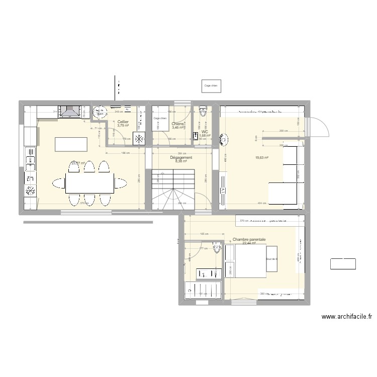 rdc Billy - Plan dessiné par 86FLAM