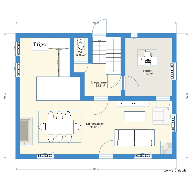 Plan RDC - Plan dessiné par PrSeb