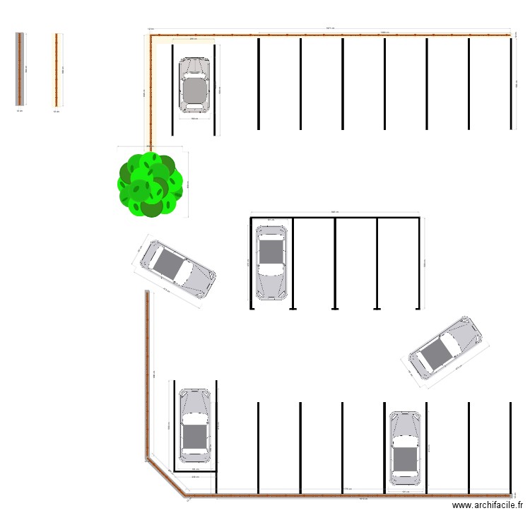 PARKING - Plan dessiné par cohibarth