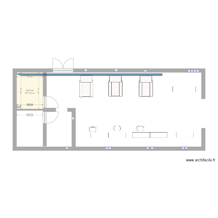 le muse local - Plan dessiné par forza57