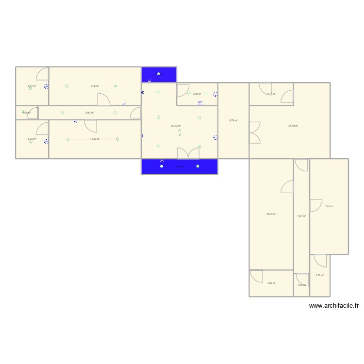 Plan – Appartements Camps KOKOLO – Par Christari ️ | ArchiFacile