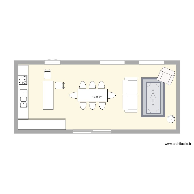 kervinou essai - Plan dessiné par ribolin