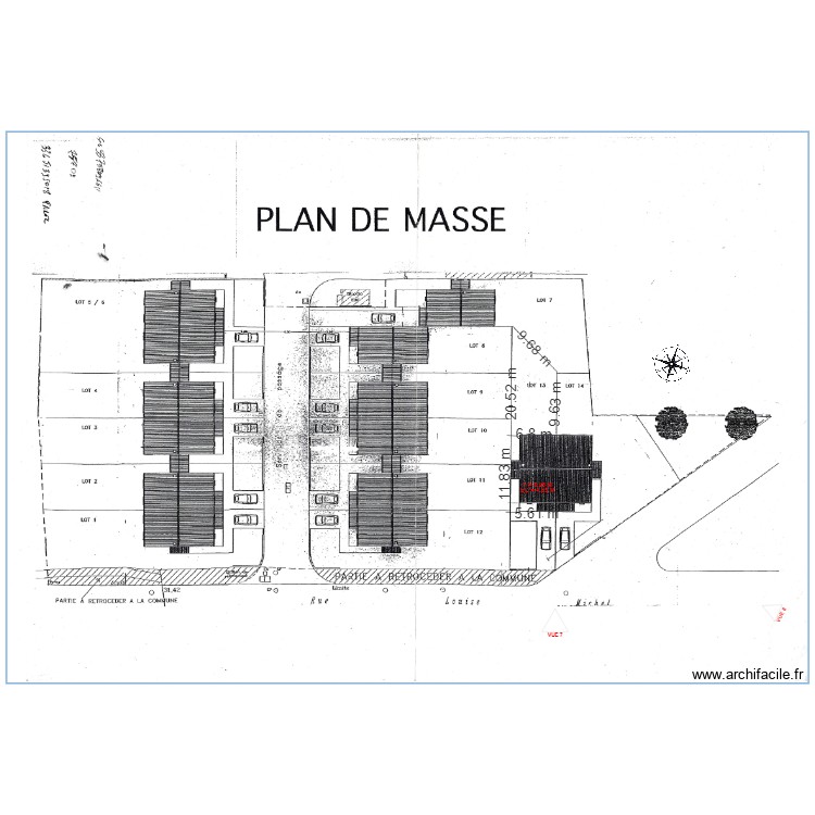 Exemple Dp2 Plan De Masse : Plan de masse et plan de situation ...