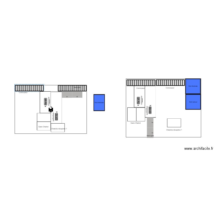 Plan – Implantation réception – Par euroeuro ️ | ArchiFacile
