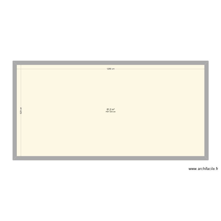 stan - Plan 1 pièce 81 m2 dessiné par andybag33
