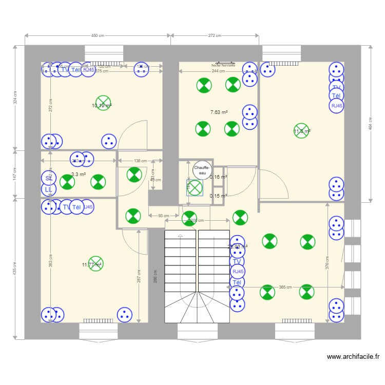 Plan – R1 Reno Calepinage – Par Will604 ️ | ArchiFacile