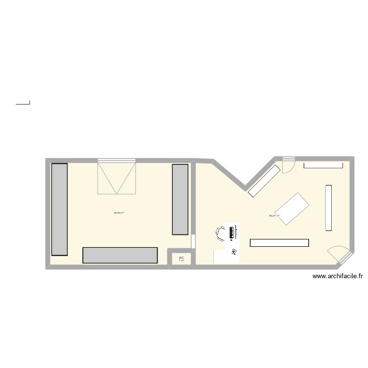 Plan – Plan magasin dossier GUC – Par Lucasftn974 ️ | ArchiFacile