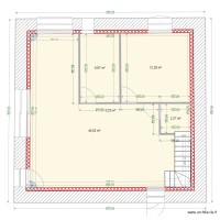 Chalet V10 - Plan 5 pièces 53 m2 dessiné par Carine54