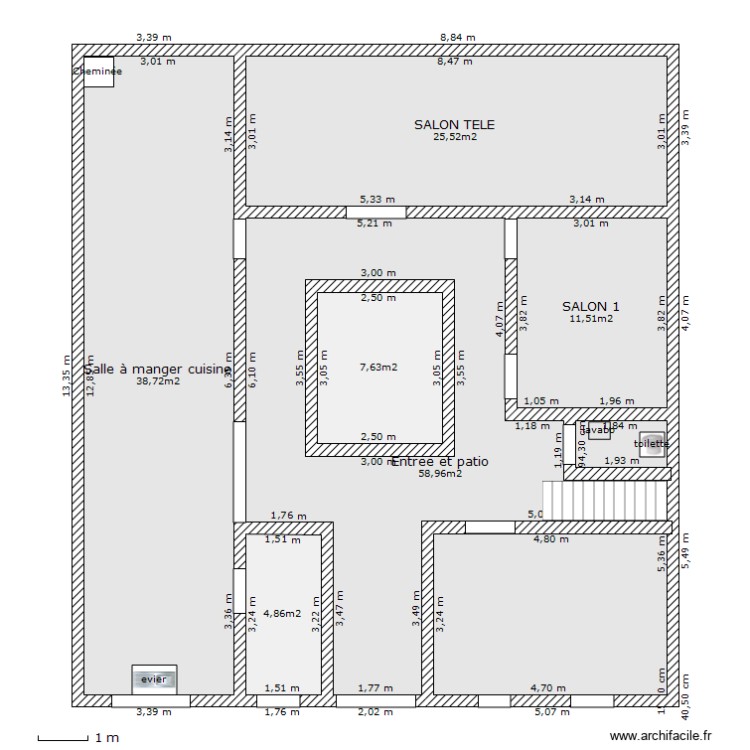 Plan – Riad Maroc – Par pazoliv ️ | ArchiFacile