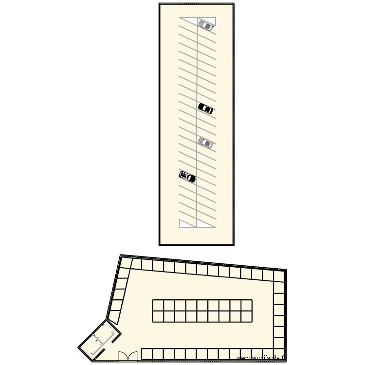 Marche - Plan dessiné par mouarezkigmail