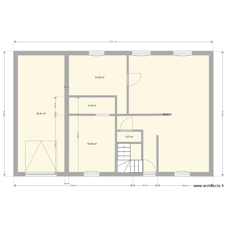 Plan – Etel RDC – Par JérémySAFTI ️ | ArchiFacile
