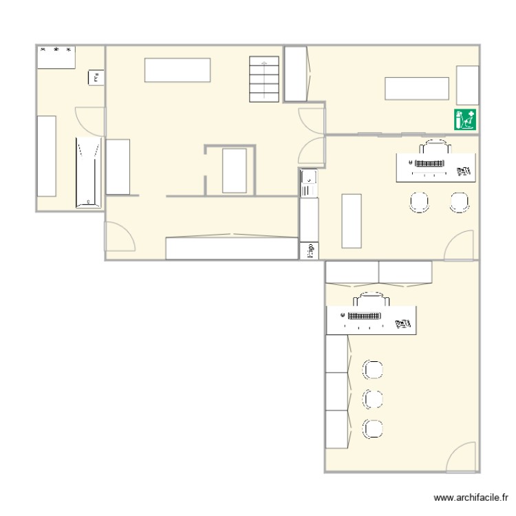 plan clinique - Plan dessiné par melinee