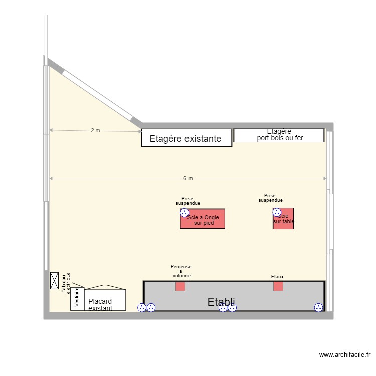 Plan – Atelier – Par christo... ️ | ArchiFacile