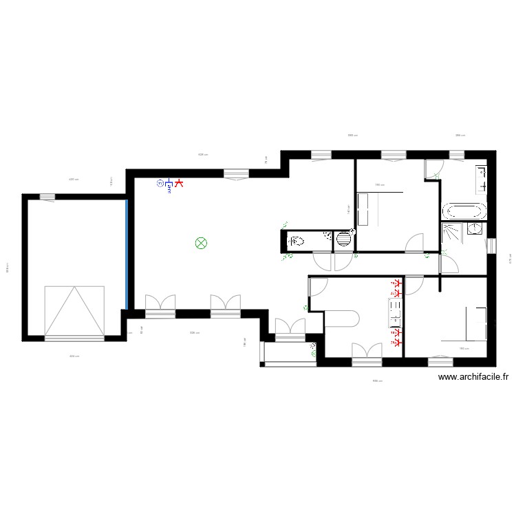 Plan – Maison Type T4 – Par luccapps ️ | ArchiFacile