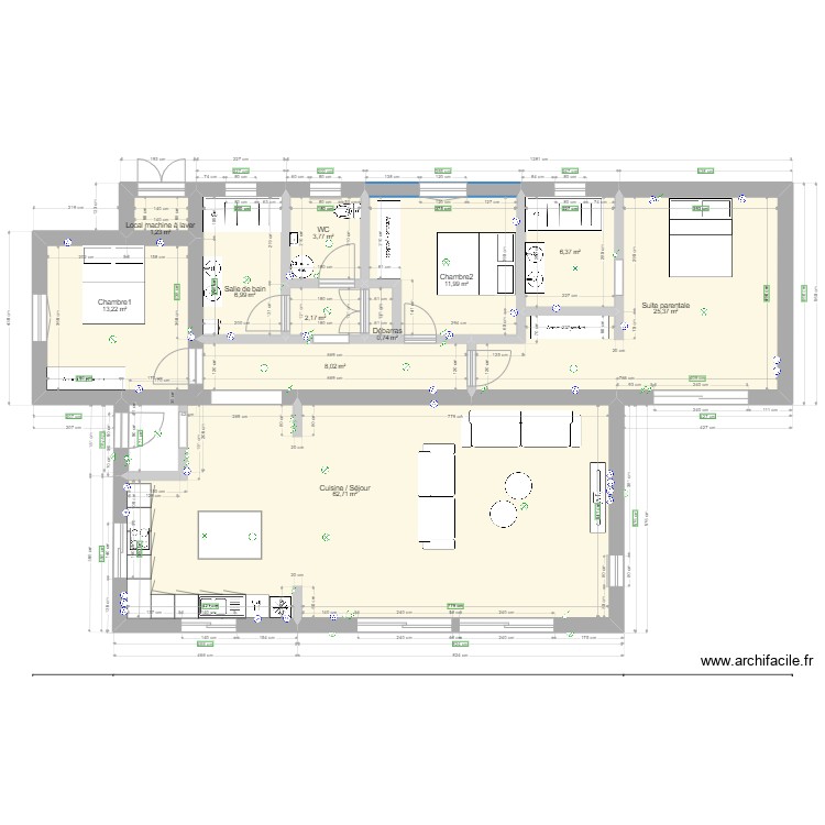 Bader Djerba - Plan dessiné par Raul351