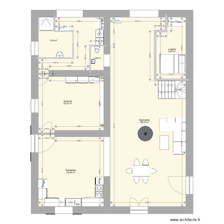 Burgestegi RDC - Plan dessiné par AlexLar