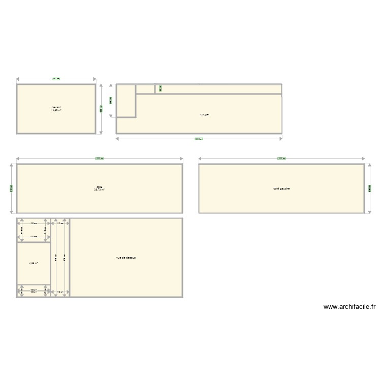 remorque - Plan dessiné par FREDGEO