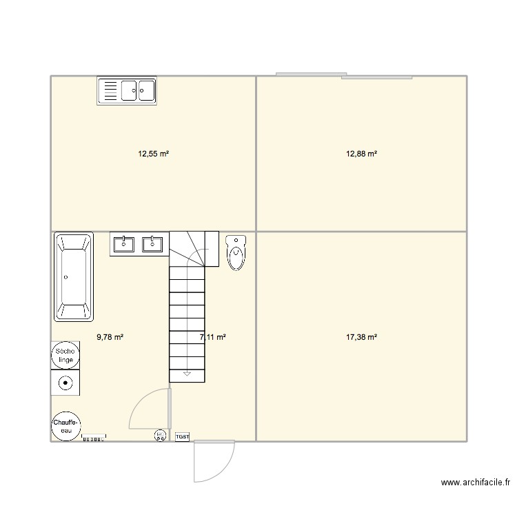 Gailly - Plan dessiné par ngerard