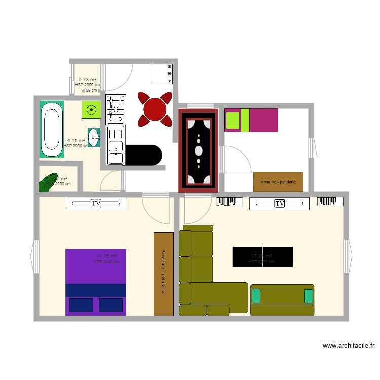 f3 - Plan dessiné par abdou2424