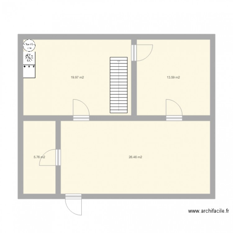 cave - Plan dessiné par bricevdc1985