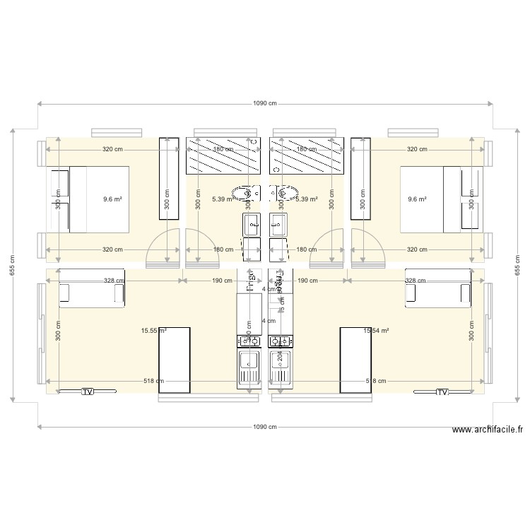Fare - Plan dessiné par Kehea