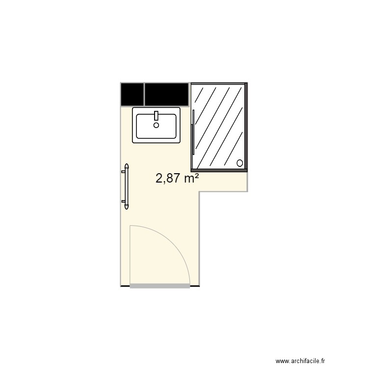 Plan – Salle de douche – Par Mayannou ️ | ArchiFacile
