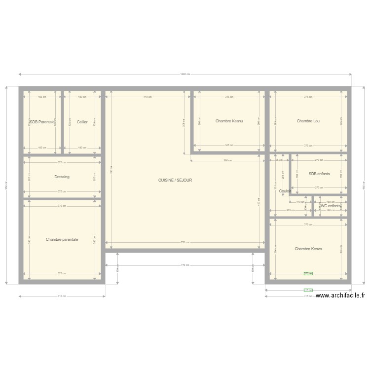 PLAN MURS - Plan dessiné par Vaihia
