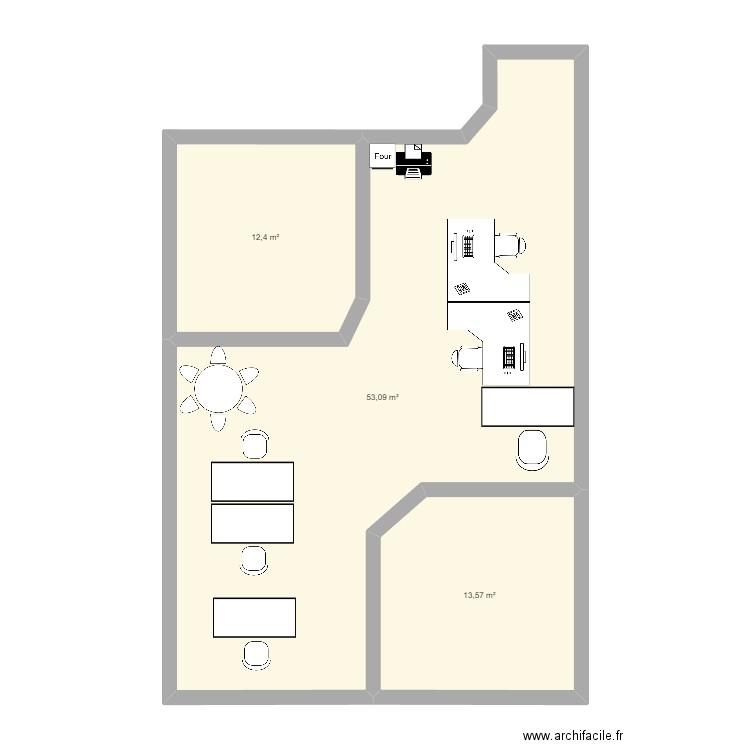 OPEN SPACE - Plan dessiné par MARGGG30