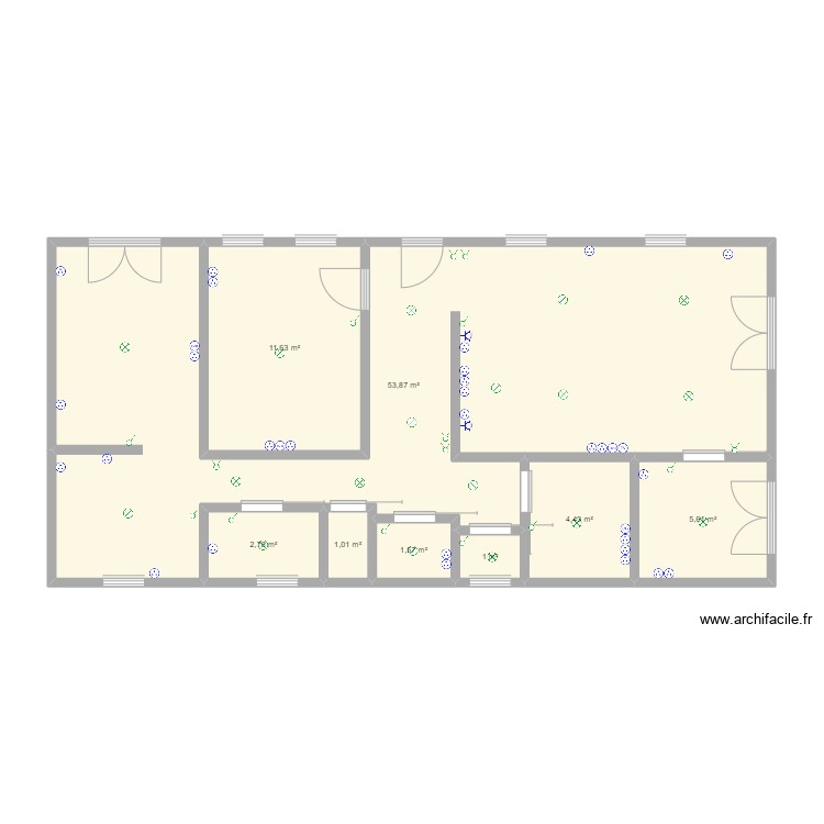 MAISON - Plan dessiné par turbold