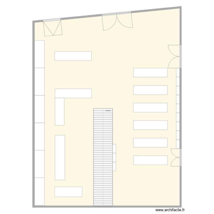 Plan – magasin max girardin – Par jay958 ️ | ArchiFacile